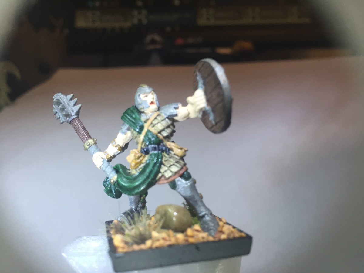 Figure of the Week: Jozan, Cleric of Pelor – Runkle Plays Games