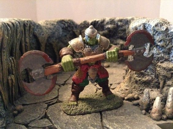 Figure of the Week: Kurz, Orc Fighter – Runkle Plays Games