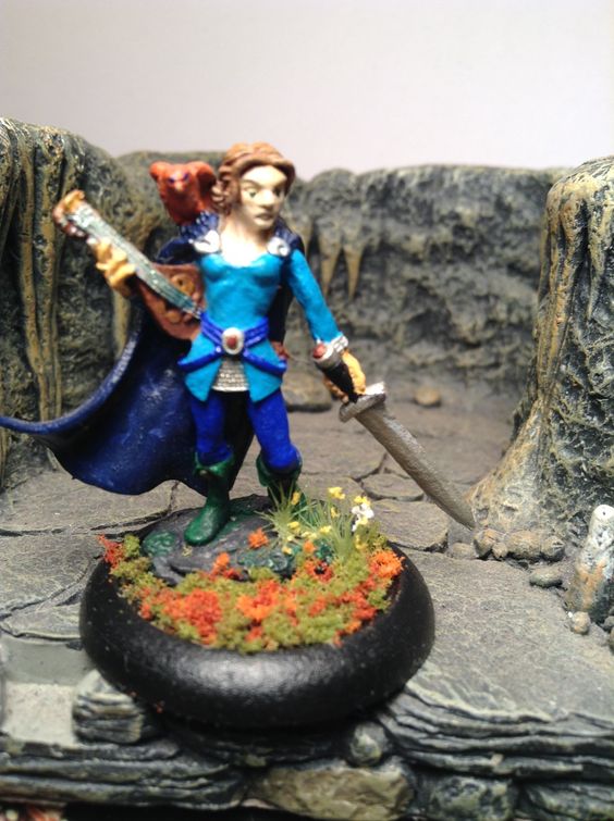 Figure of the Week: Shaelin, Female Bard – Runkle Plays Games
